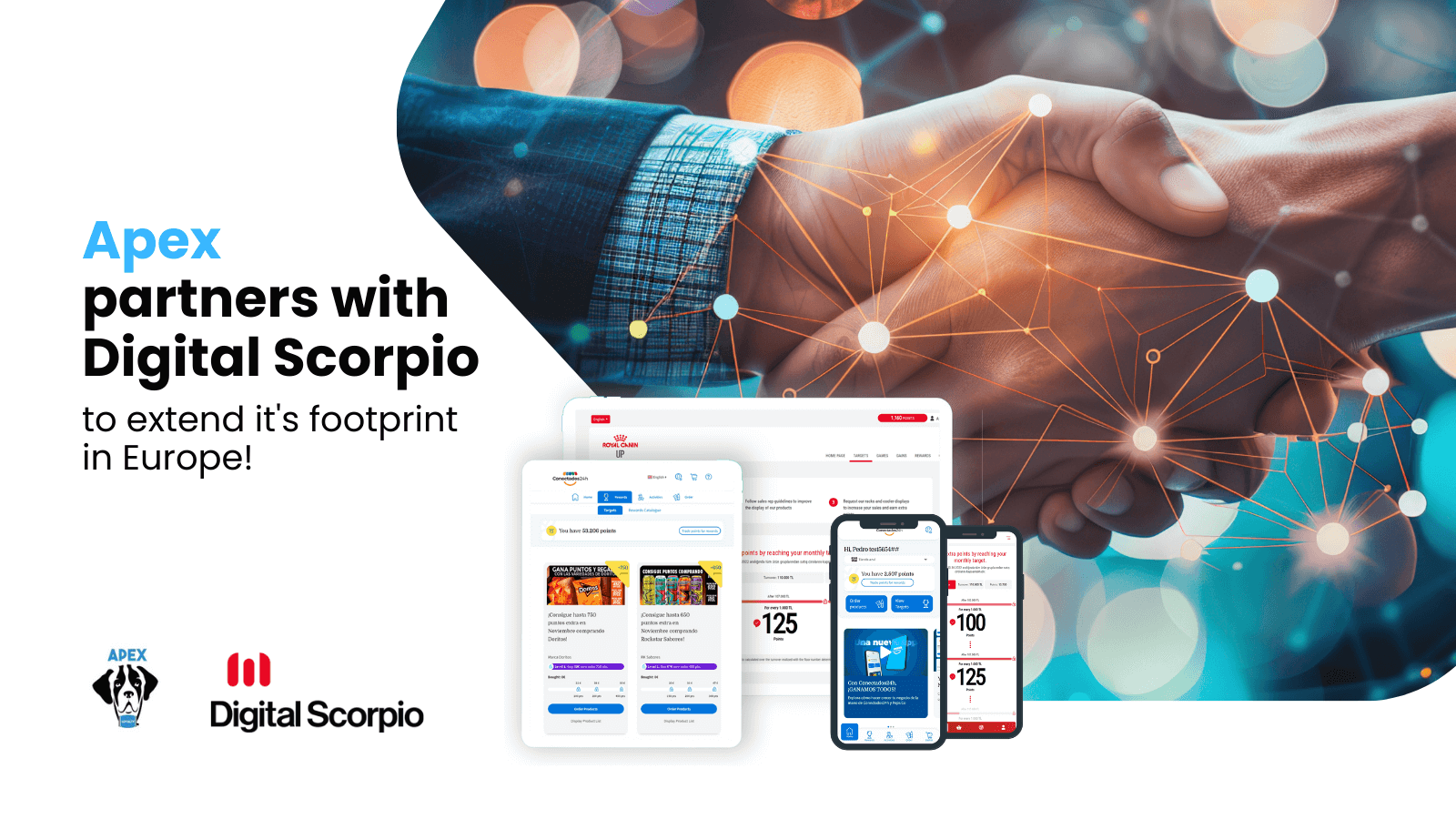 Apex Partners with Digital Scorpio to extend its footprint in Europe. - Apex Loyalty
